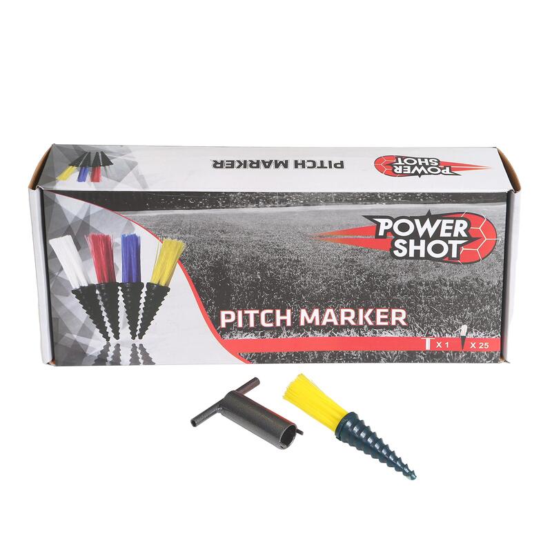 POWERMARKERS - Lot de 25 (Outil de vissage Inclus) - Jaune POWER SHOT ...