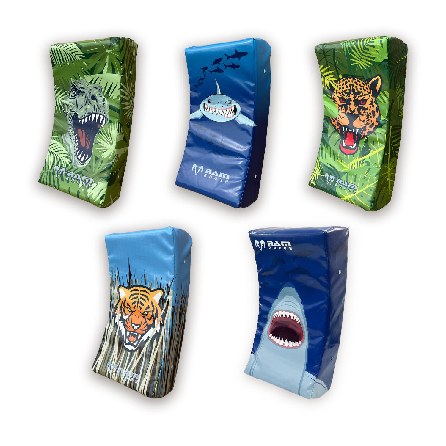 Ram Rugby - Small Curve Hit Shield - Jaguar - UK Made for Durability ...