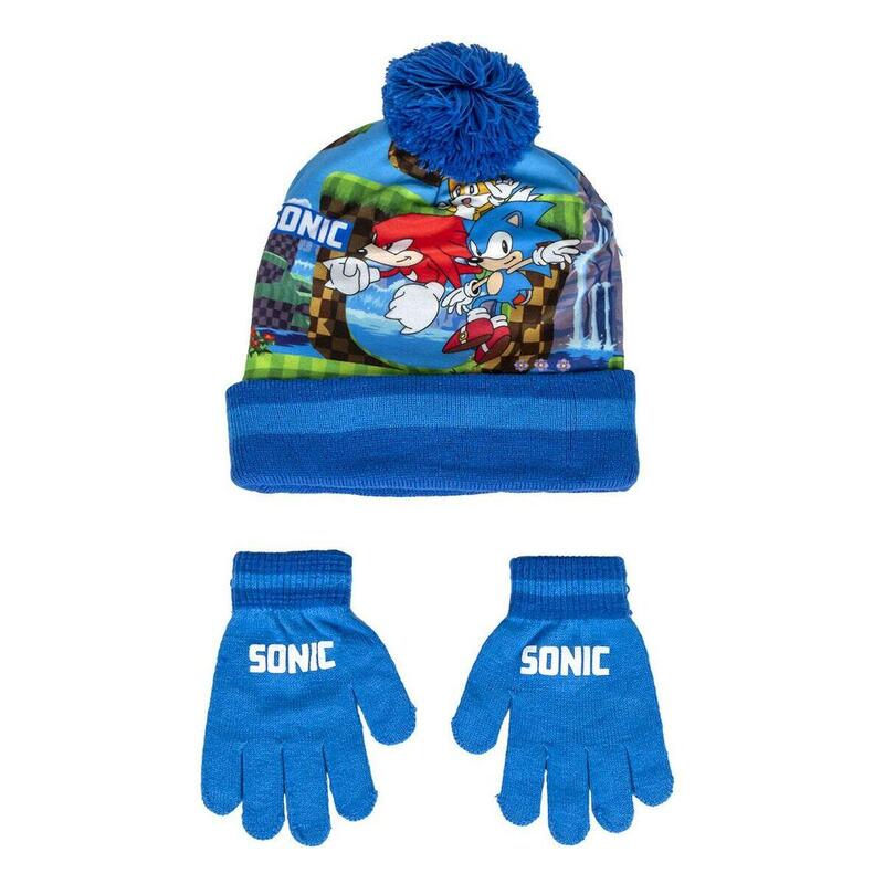 Bonnet et gants Bleu SONIC THE HEDGEHOG | Decathlon