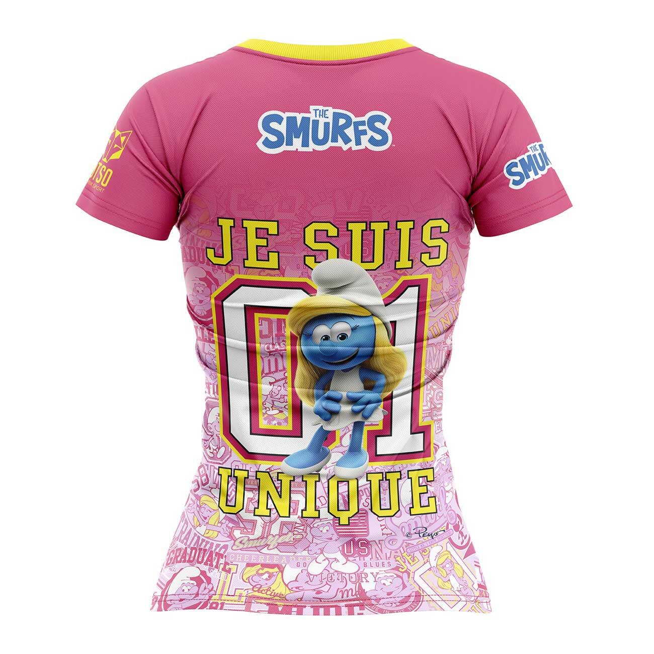 Magliette manica corta donna - Smurfs Hugs OTSO | Decathlon