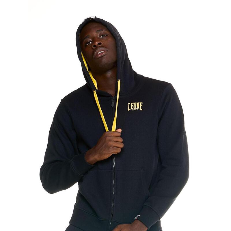 Trainingspak met capuchon en ritssluiting heren Vintage Basic | LEONE ...