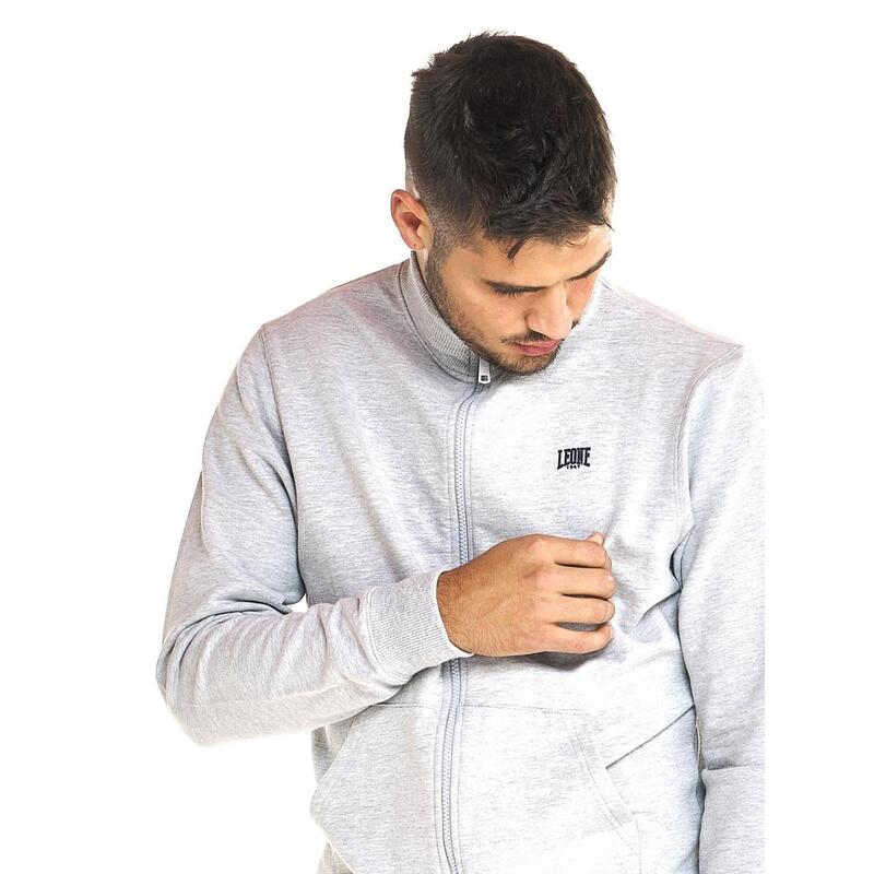 Męska bluza Leone ze stójką i zamkiem Basic LEONE 1947 APPAREL | Decathlon