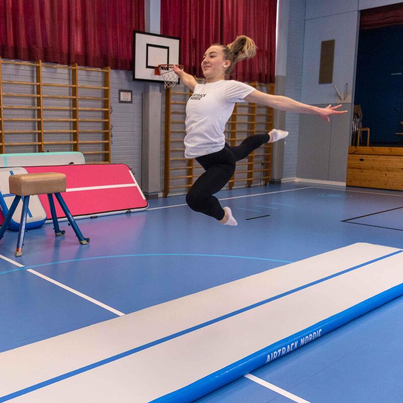 AirTrack Nordic Standard, 3-8m - Różowy - 5 m AIRTRACK NORDIC | Decathlon