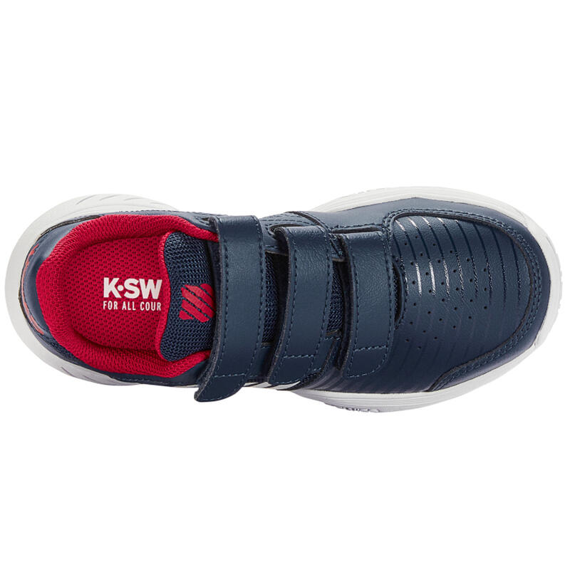 Seconde vie - Chaussures de tennis enfant K-Swiss Court Express Strap Omni K-SWISS | Decathlon