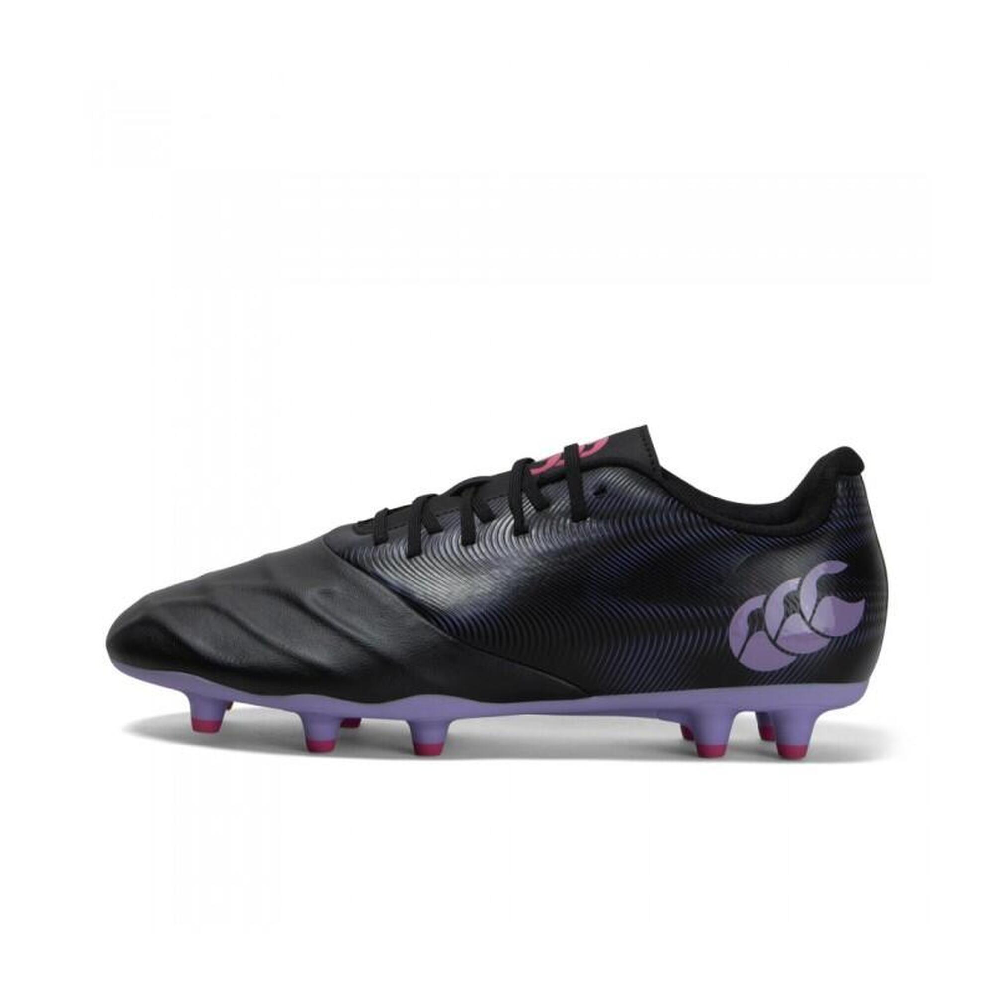 CRAMPONS RUGBY MOULES PHOENIX GENESIS TEAM FG NOIR/VIOLET - CANTERBURY ...
