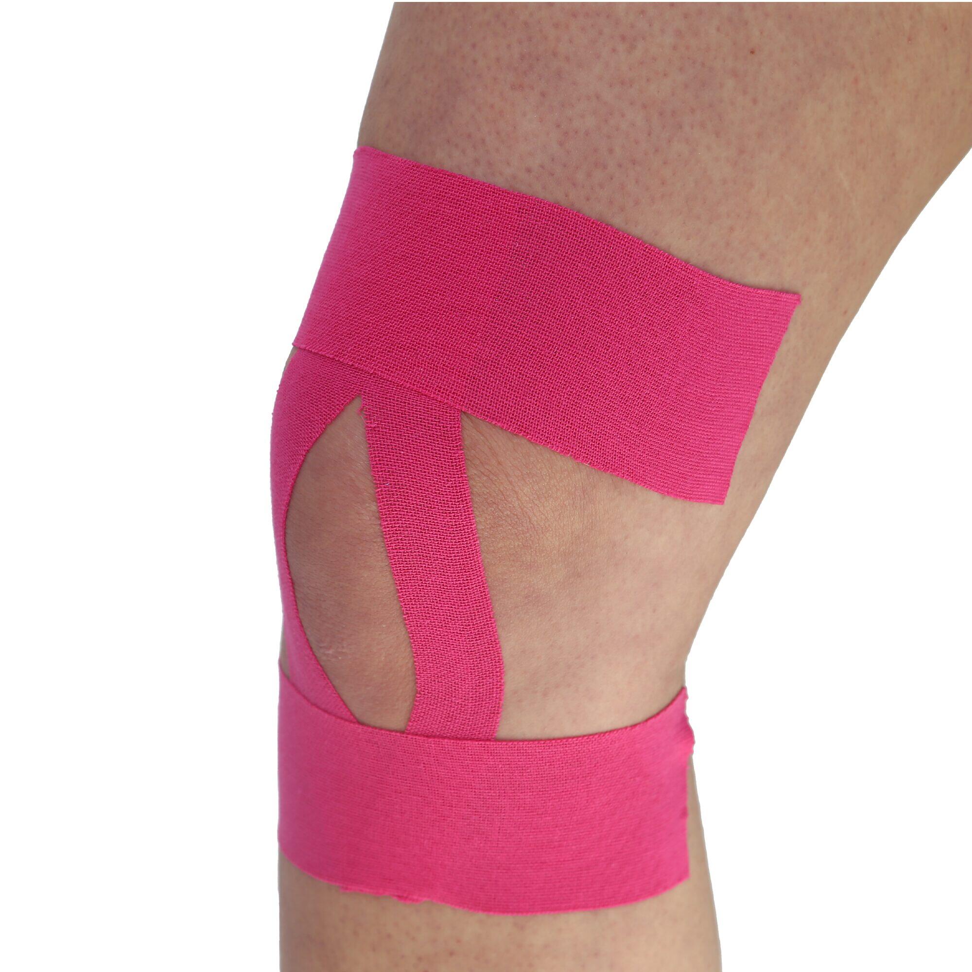 Kinesiology Tape 5m x 5cm Elastic Band - Beige/Blue/Black/Pink POWER ...