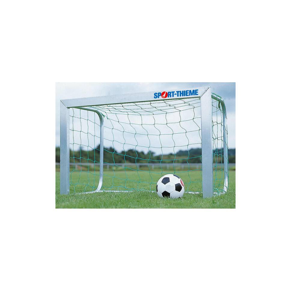 Mini football goal net 10 cm Mesh Mini Blue For goals 2.40x1.60 m, goal ...