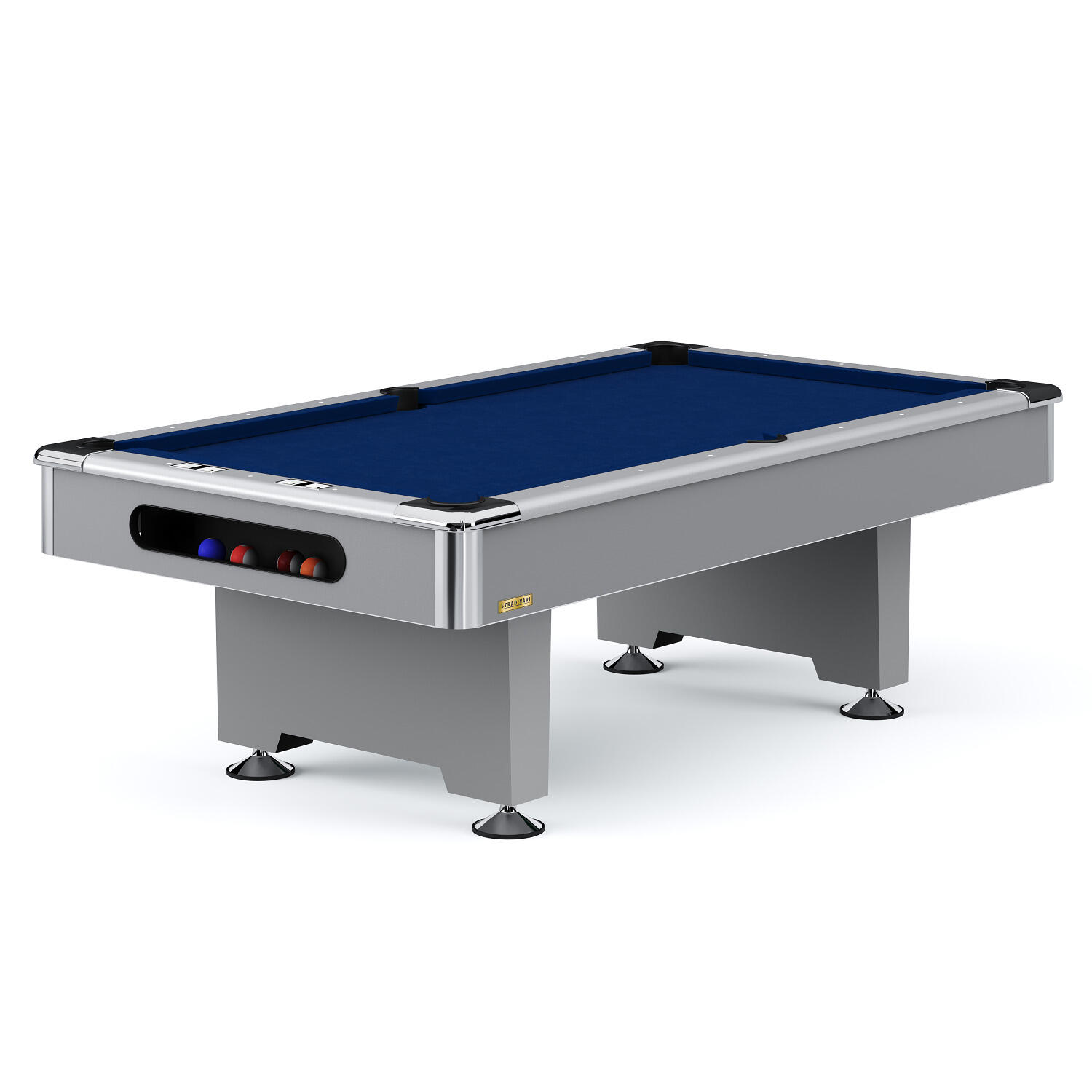 Pool Table Club Pro III Dr Gray Chocolate Simonis 860 Cloth 7 ft ...