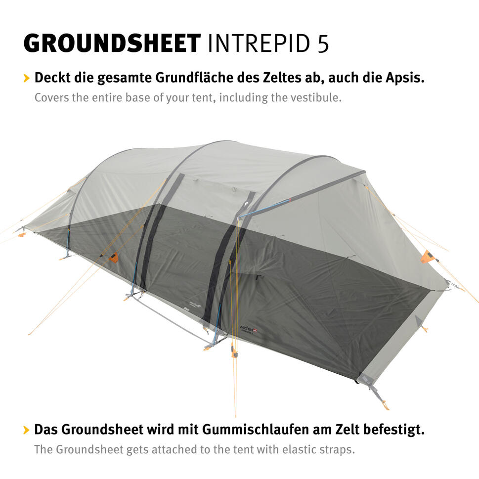 Groundsheet Pour Intrepid 5 Tapis Bâche camping Ajustement précis ...
