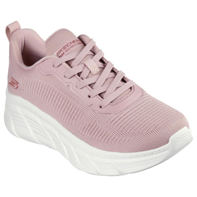 Buty Kobieta Skechers Bobs B Flex Hi róża SKECHERS | Decathlon