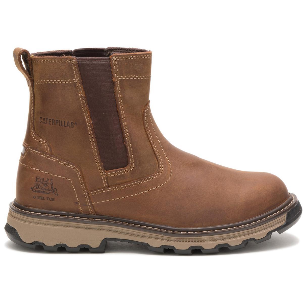 Caterpillar Pelton Safety Boot Dark Beige UK 12 Dark Beige | Decathlon