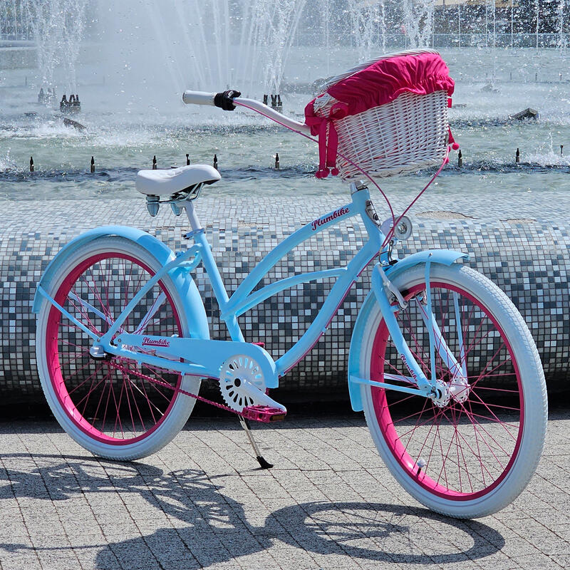 Rower miejski damski Plumbike La Donna Ice Cream 3B z hamulcem v-brake ...