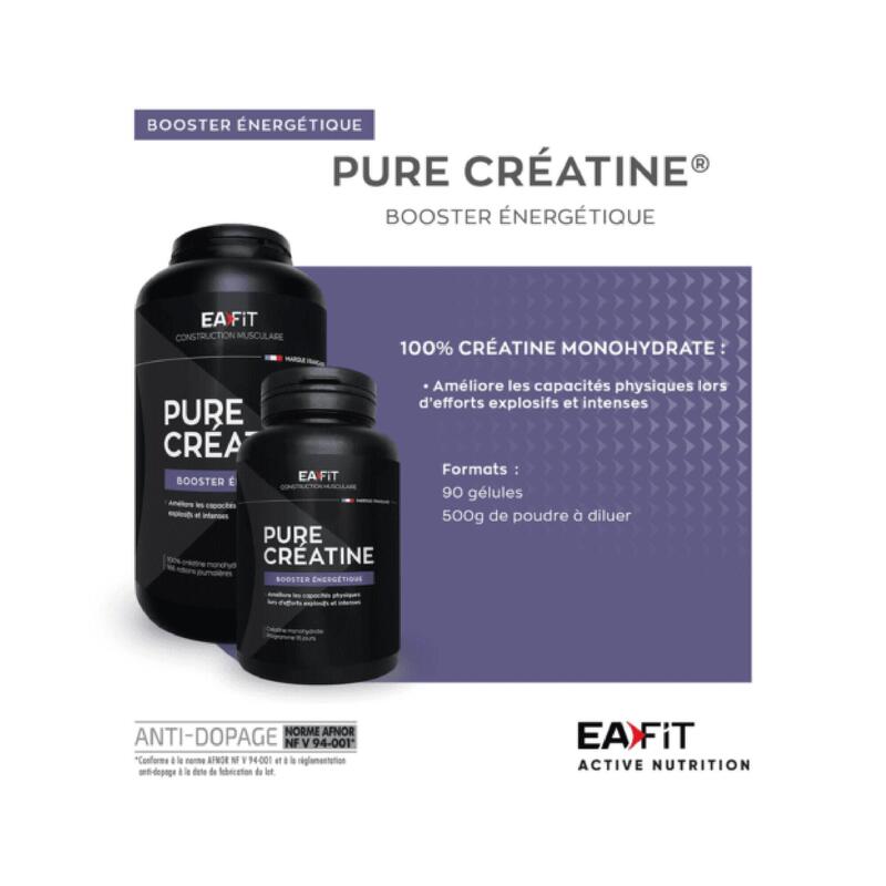 Créatine monohydrate - Pure Creatine - 90 Gélules EAFIT | Decathlon