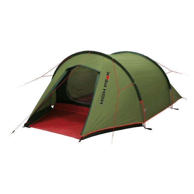 HIGH PEAK Tunneltent Vlieger 2 persoons fietstent Fiets Camping ...