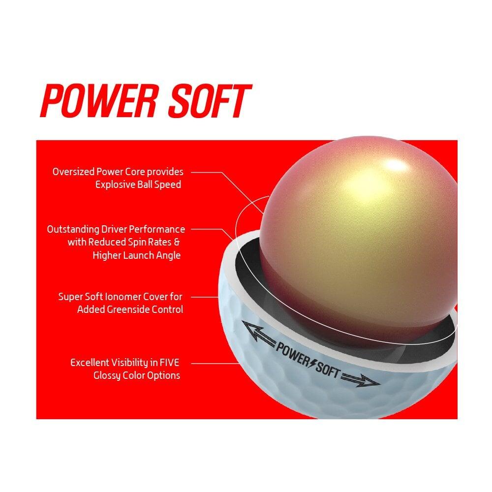 Volvik PowerSoft Golf Balls (dz) Green VOLVIK | Decathlon