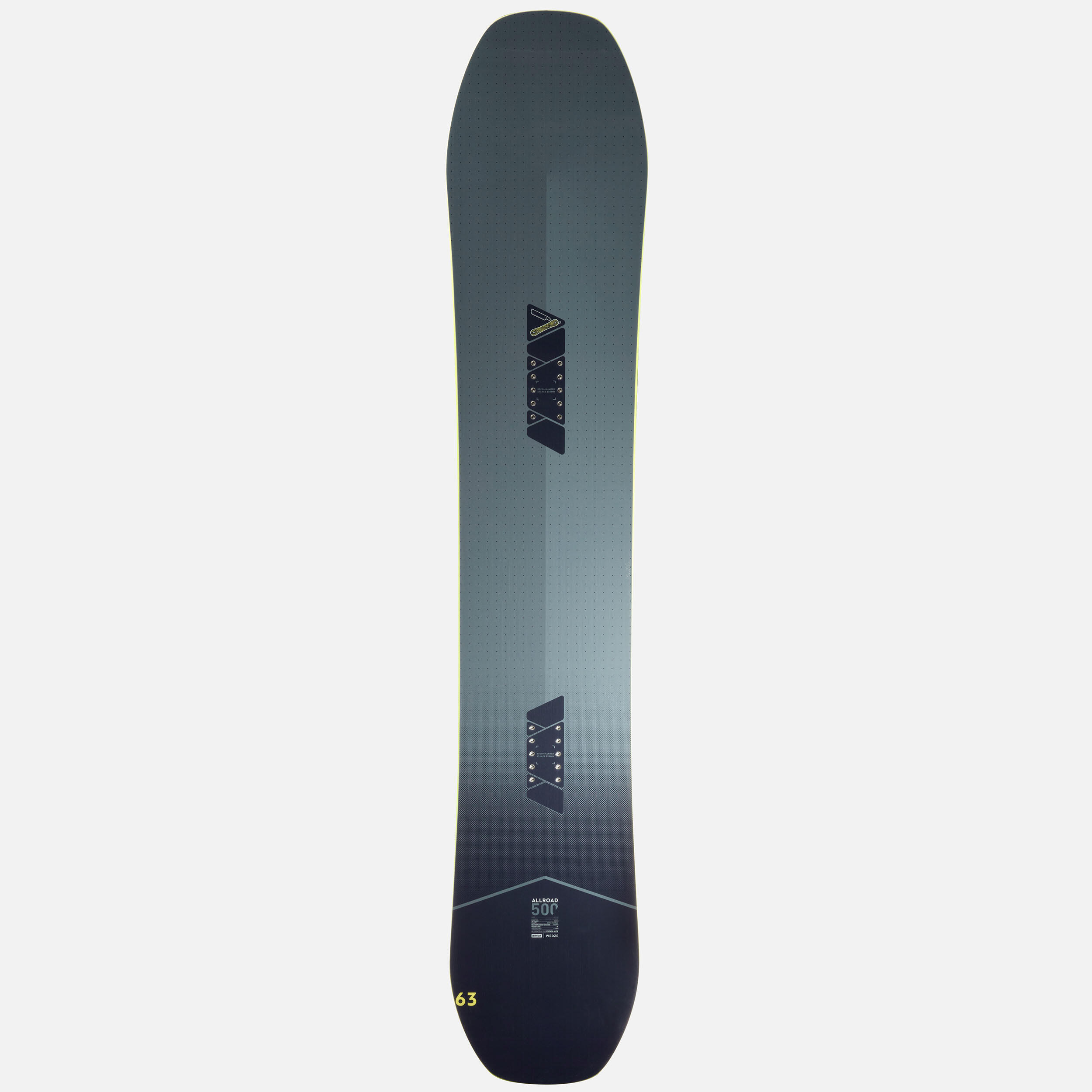 Tweedehands All mountain & freeride snowboard heren ALL ROAD 500 grijs ...