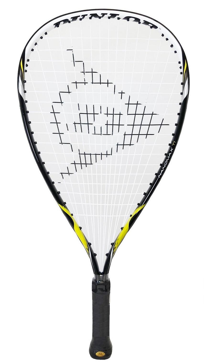 Dunlop Nanomax Ti Racketball Racket & Cover DUNLOP | Decathlon