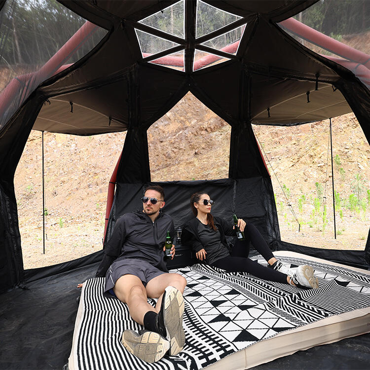 Namiot kempingowy dmuchany AEROGOGO Inflatable Dome Tent Blue ZT0-04 ...