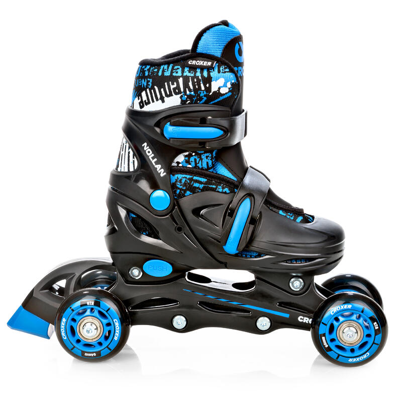 Rolki Wrotki Regulowane 3w1 Croxer Nollan Kółko LED CROXER | Decathlon