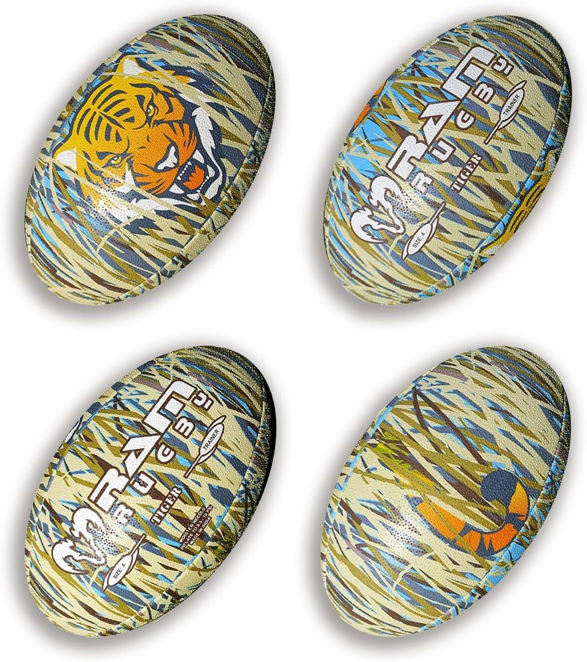 Tiger Design Club Trainer Rugbybal - Mini - Nr. 1 Rugby Brand® RAM ...