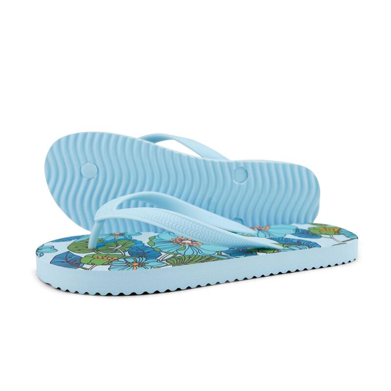 Femme originals*flower power Tongs Crème Multicolore FLIP FLOP | Decathlon