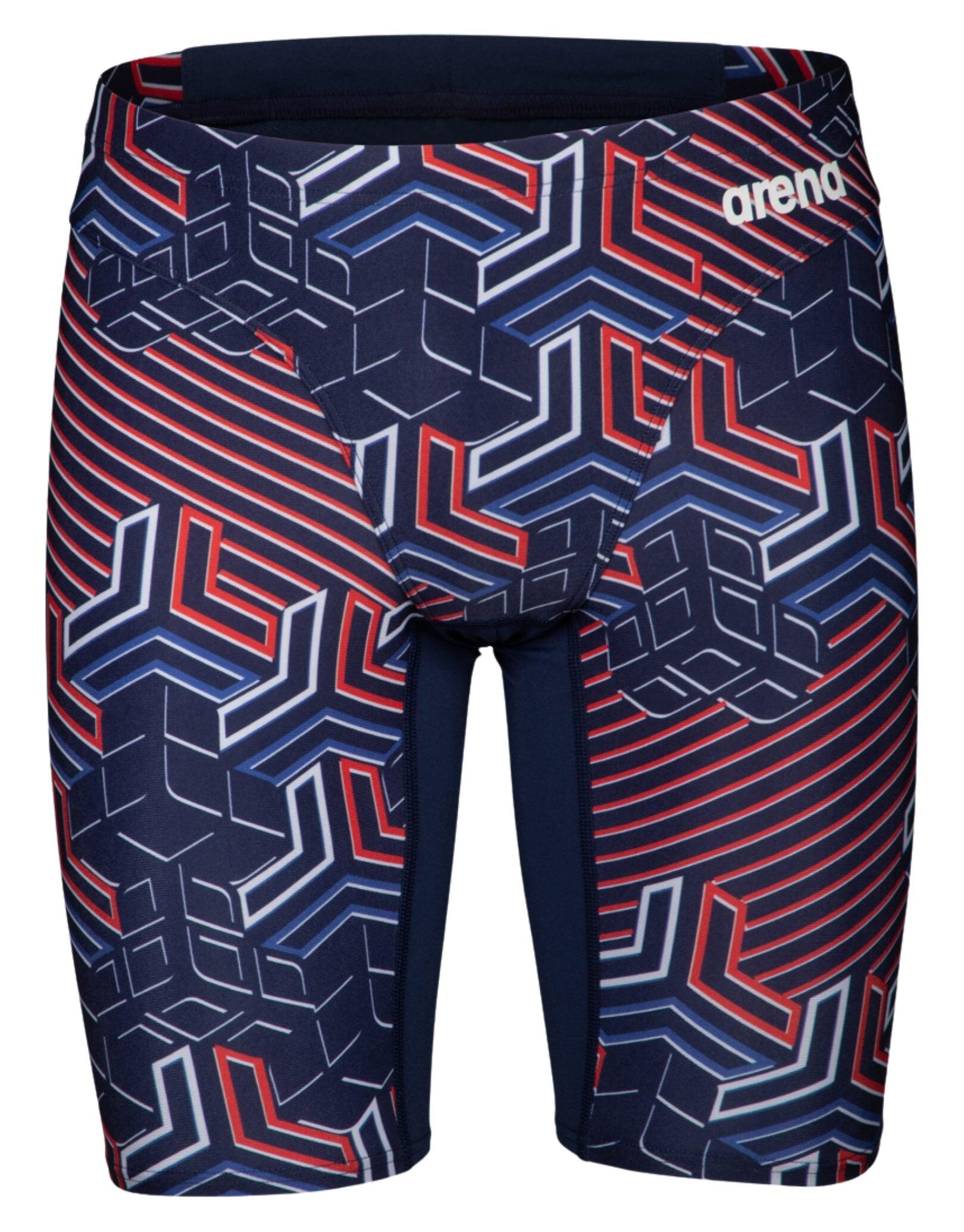 Arena Kikko Pro Swim Jammer - Navy/Team Multi ARENA | Decathlon