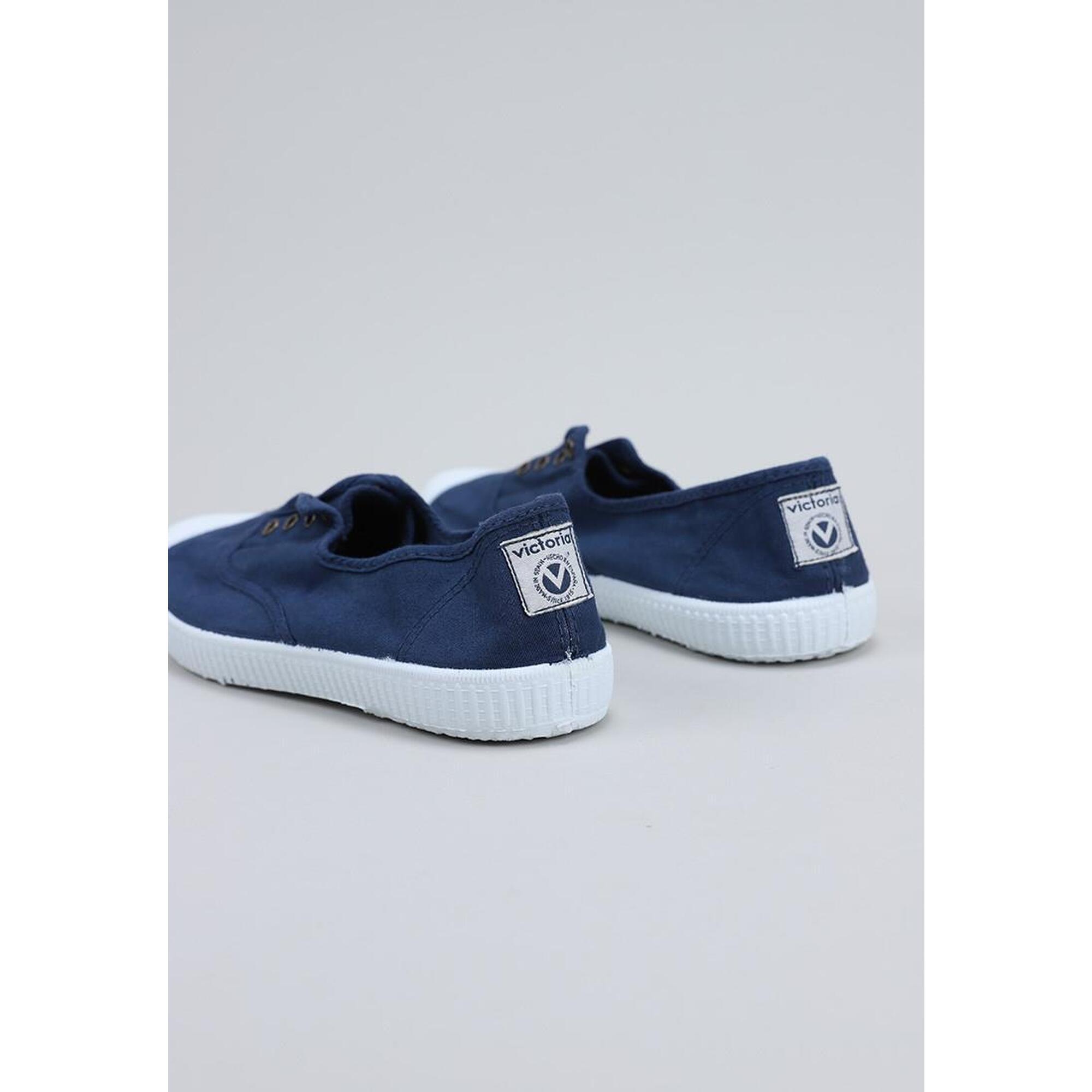 Baskets femme sans lacets Victoria 1915 anglaise toile lavée VICTORIA ...