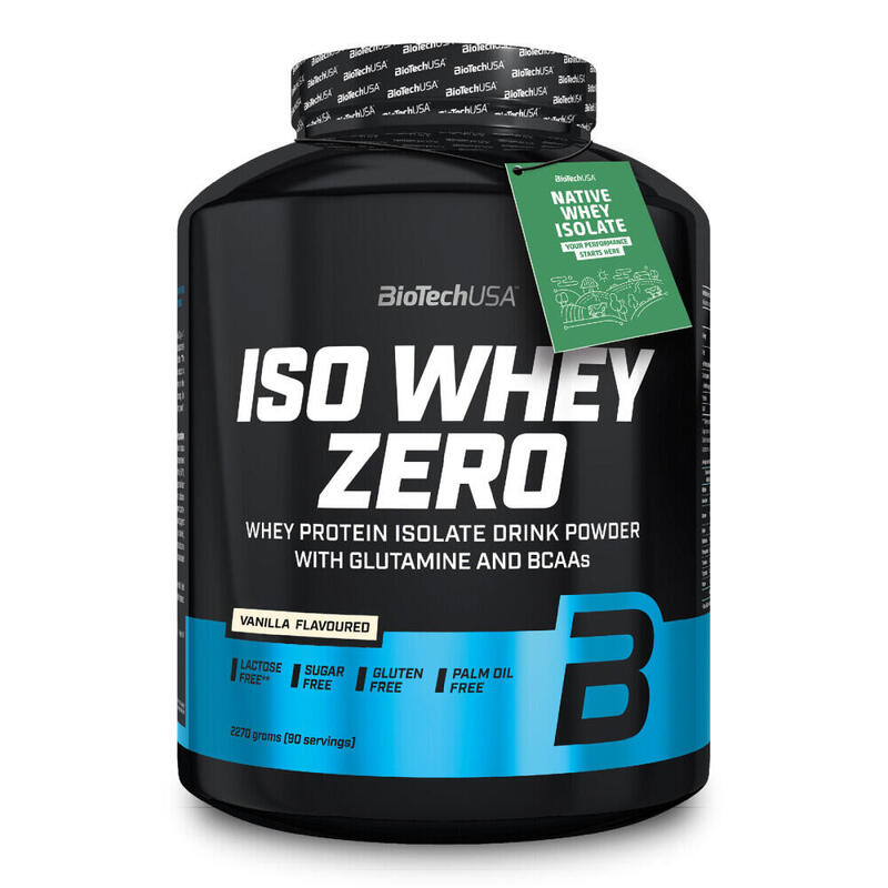 Whey Isolate | Iso Whey Zero (2,27kg) | Pistache BIOTECHUSA | Decathlon