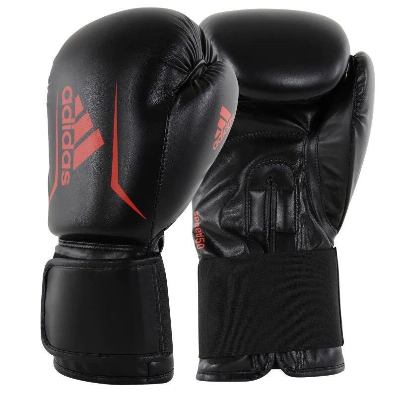 Gants Boxe Speed 50 noir Adidas ADIDAS | Decathlon