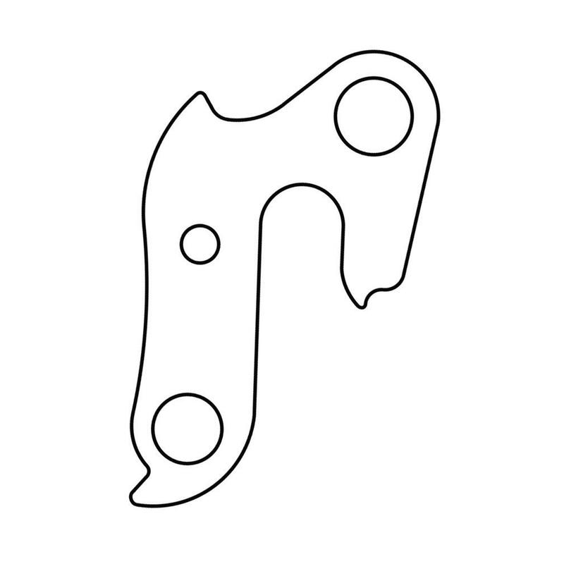 Patte derailleur alu adaptable cadre focus / cube / haro / khs ...