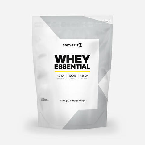 Whey Essential - Chocolat - 2,5 kg (100 shakes) BODY&FIT | Decathlon