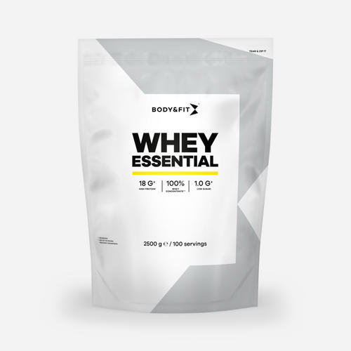 Whey Essential - Whey Protéiné - Fraise - 2500 grammes BODY&FIT | Decathlon