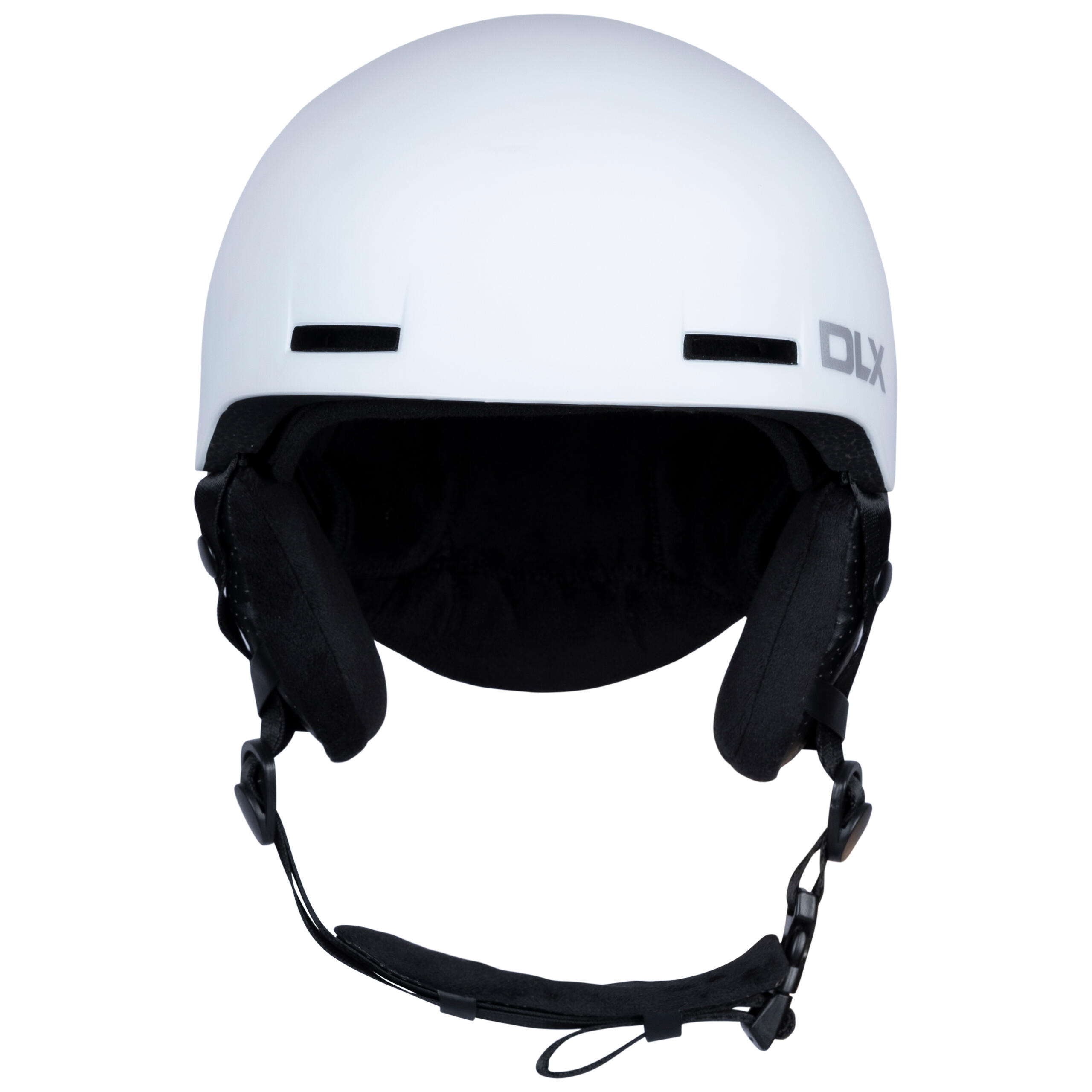 Adult Ski Helment with Goggle Retainer & Quick Release Buckle Russo DLX ...