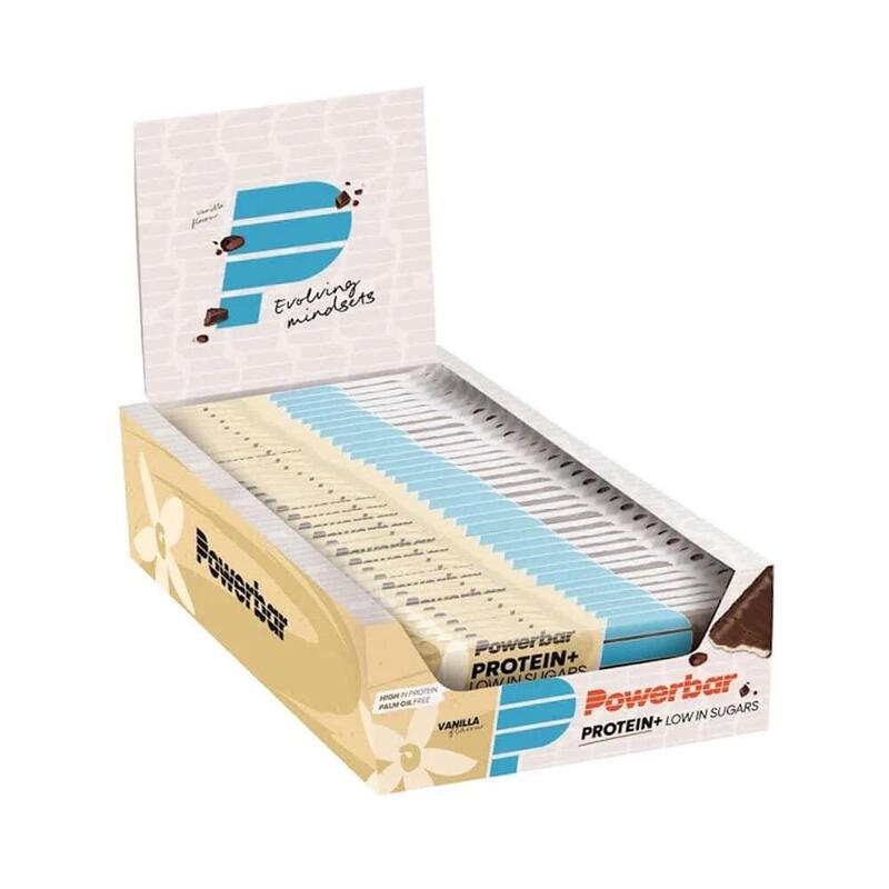 Boîte protein plus low sugar bar (30x35g) | Vanille POWERBAR | Decathlon