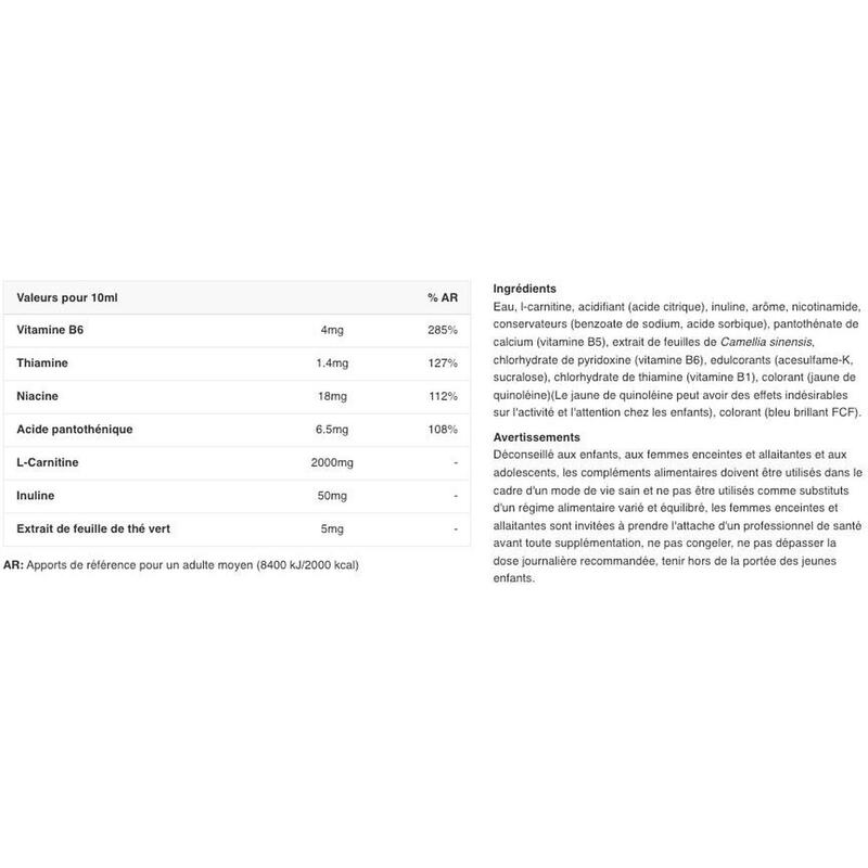 L-Carnitine - L-Carnitine 100 000 Liquid - Cerise 500ml BIOTECHUSA ...