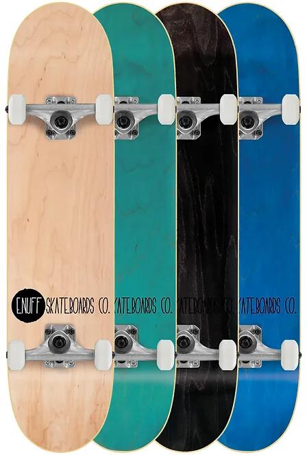 Logo Stain 8inch Complete Skateboard ENUFF SKATEBOARDS | Decathlon