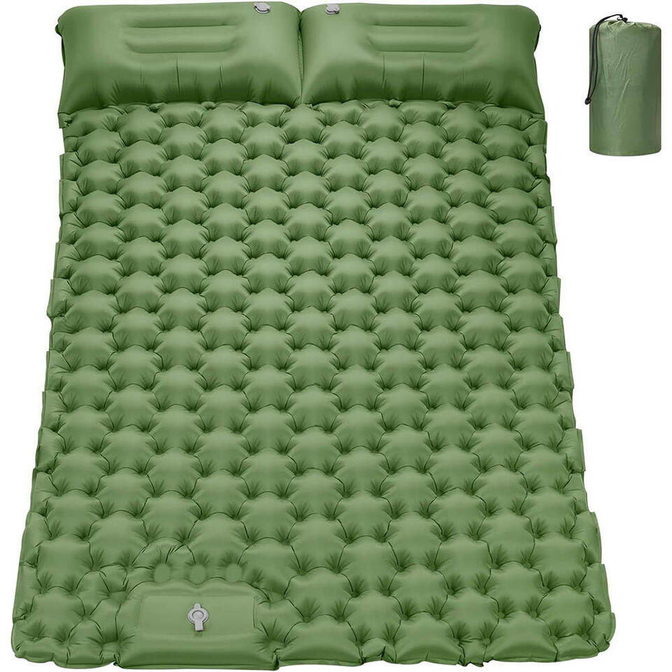 Alege saltele gonflabile pentru cort și camping de la Decathlon