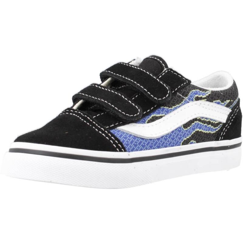 Baskets Vans Modèle Old Skool V Pixel Flam Couleur Noir VANS | Decathlon