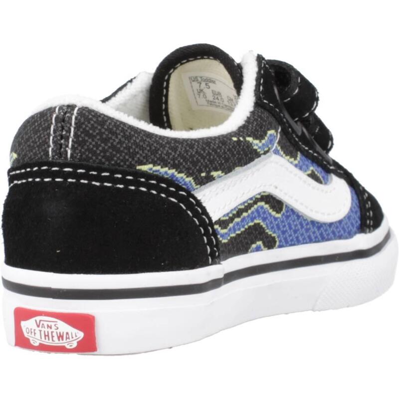 Baskets Vans Modèle Old Skool V Pixel Flam Couleur Noir VANS | Decathlon