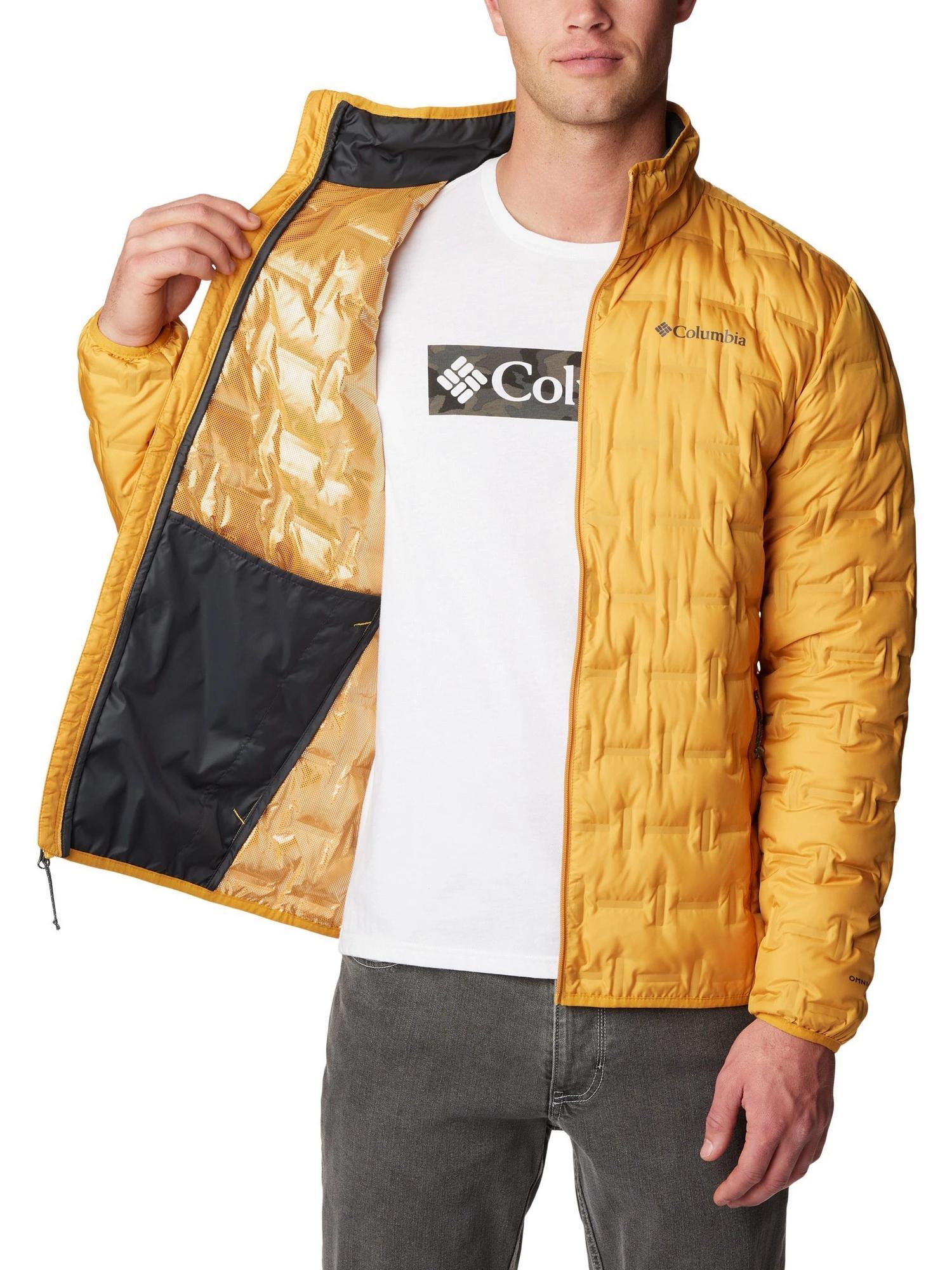 Daunenjacke Delta Ridge Down Jacket Herren - gelb COLUMBIA | Decathlon