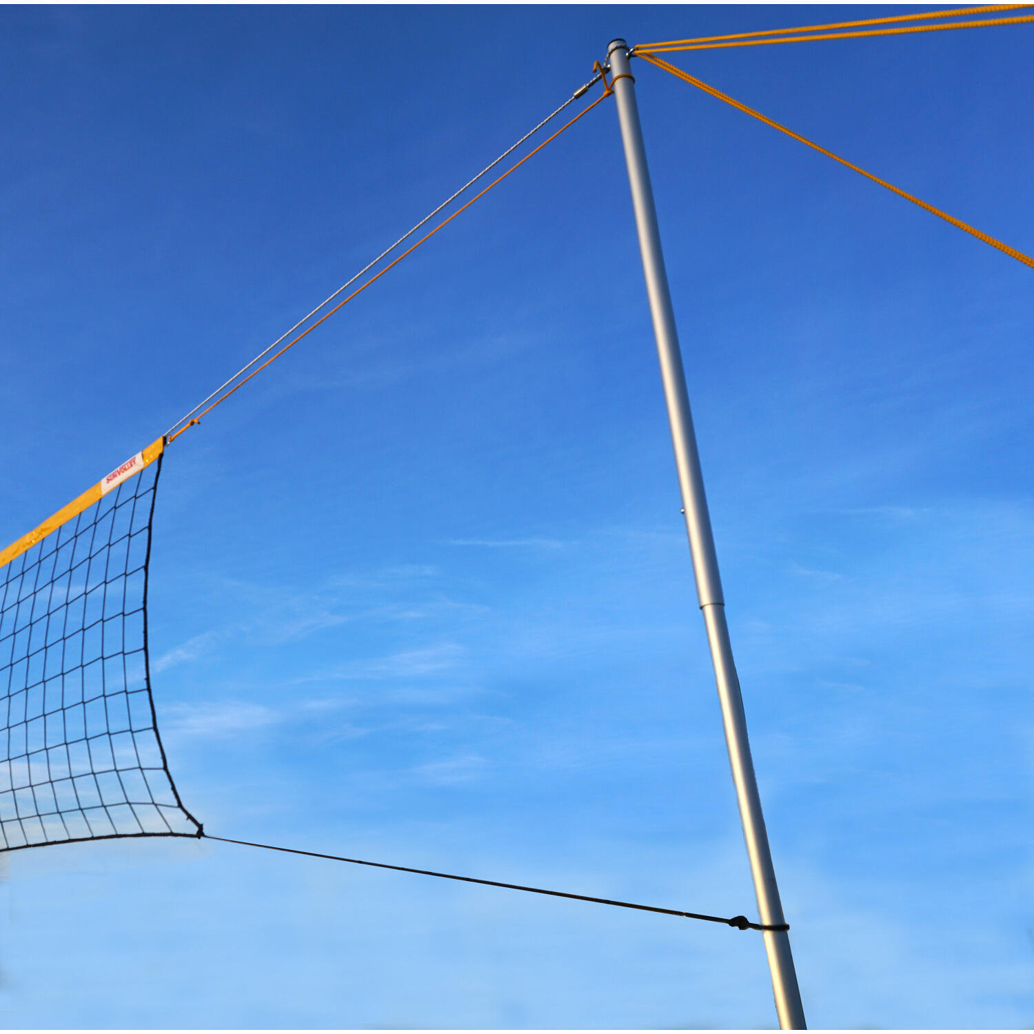 Beach Volleyball Net Assembly LC Without court marking Beachvolleyball ...