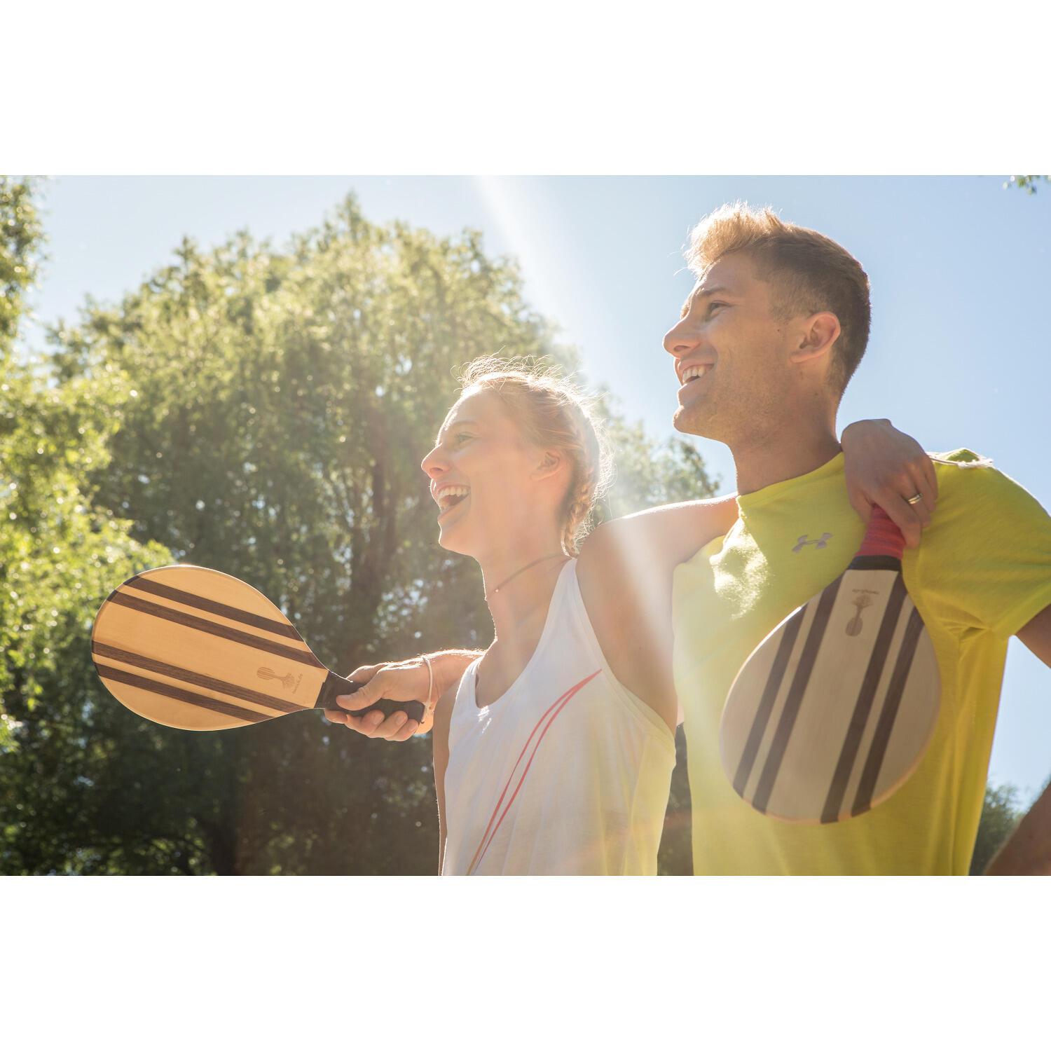 Ball Game Frescobol Tennis / Beachtennis Unisex TWO46 | Decathlon