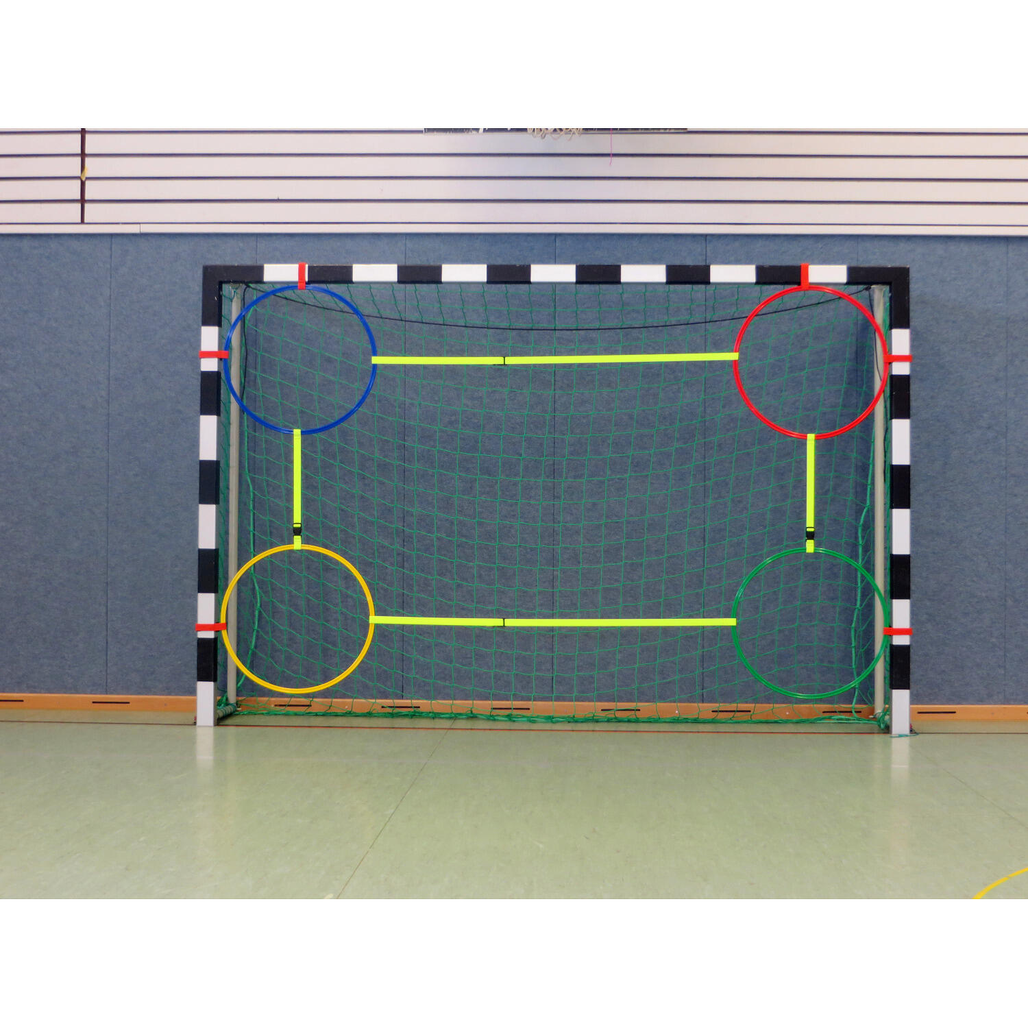 Football Target Wall Indoor To-Go Senior, four 50-cm-diameter rings ...