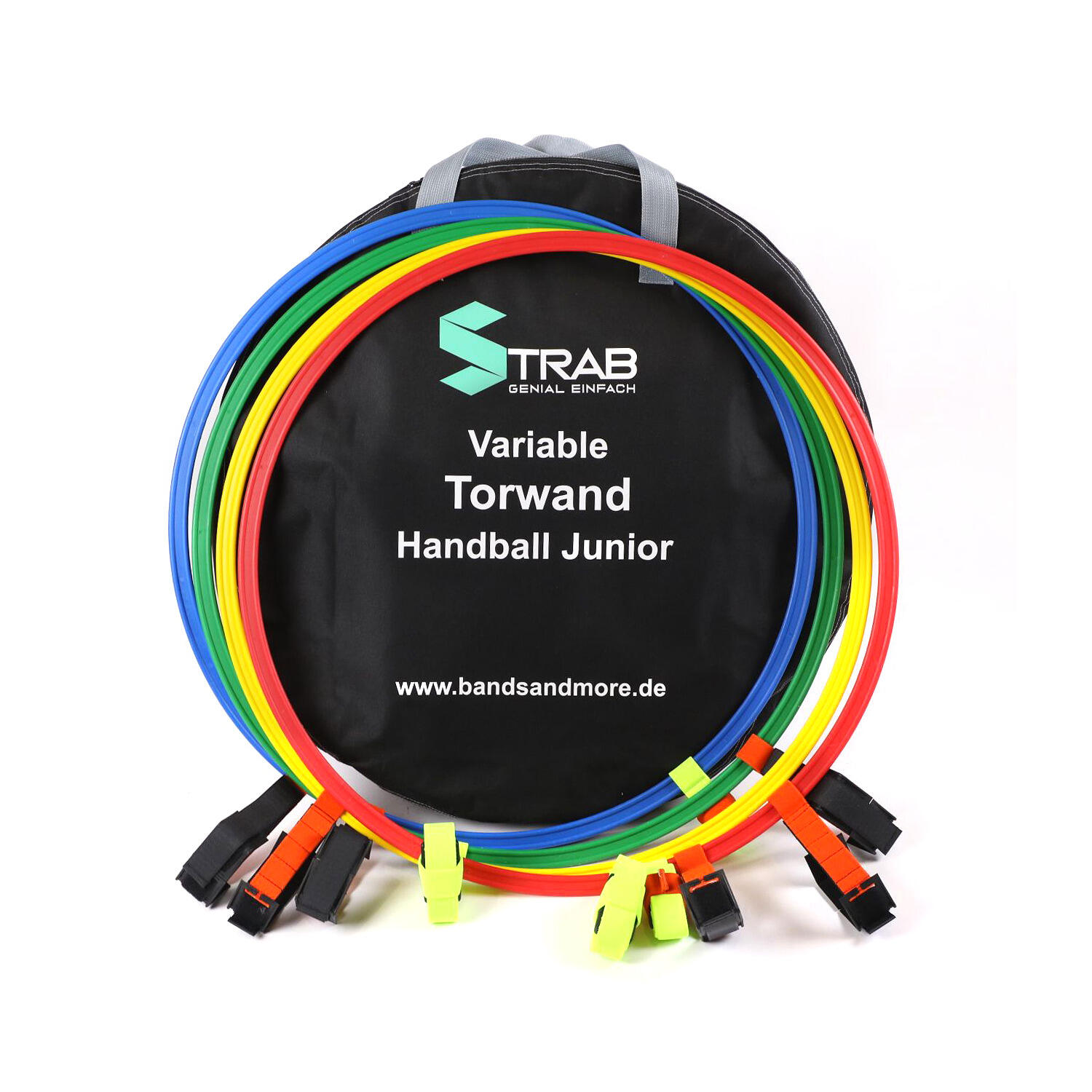 Football Target Wall Indoor To-Go Junior, four 70-cm-diameter rings ...