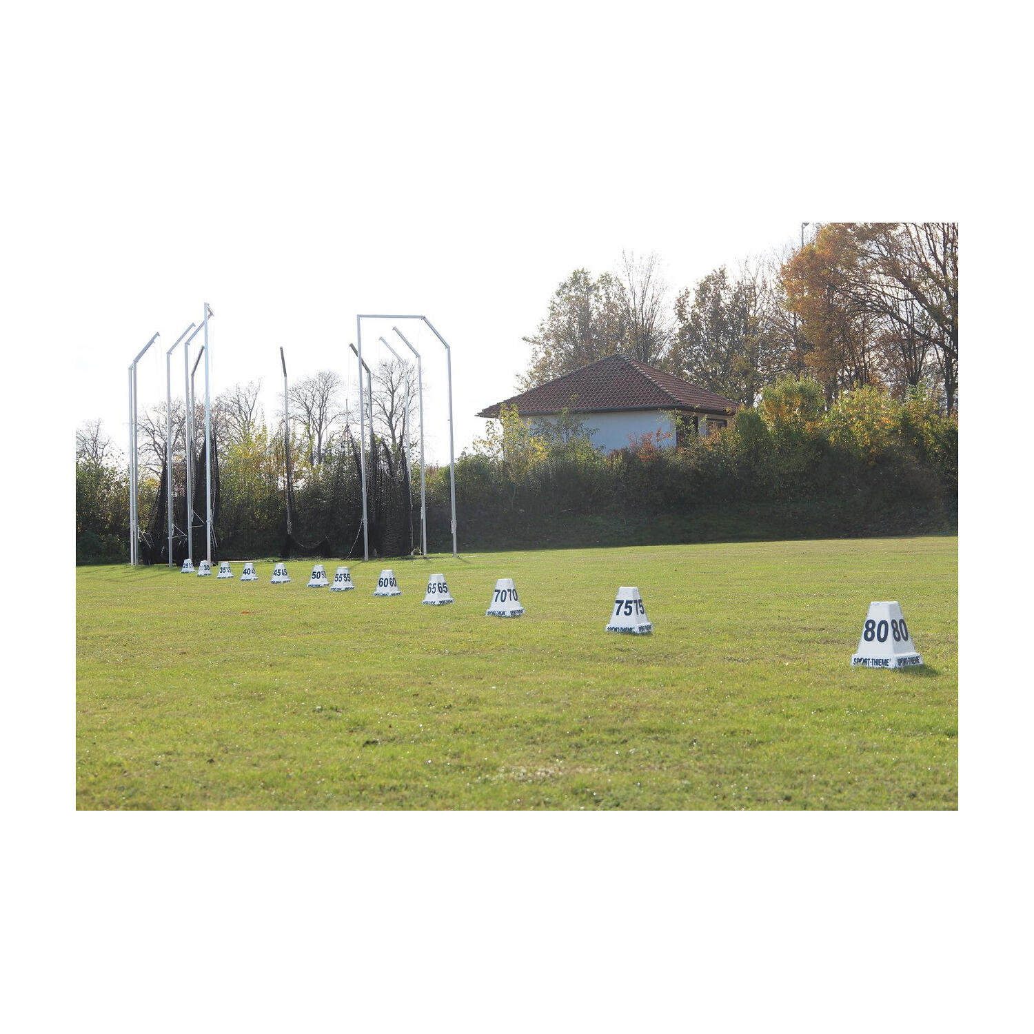 Distance Marker Boxes Discus, Hammer and Javelin Throw Numbers 25, 30 ...