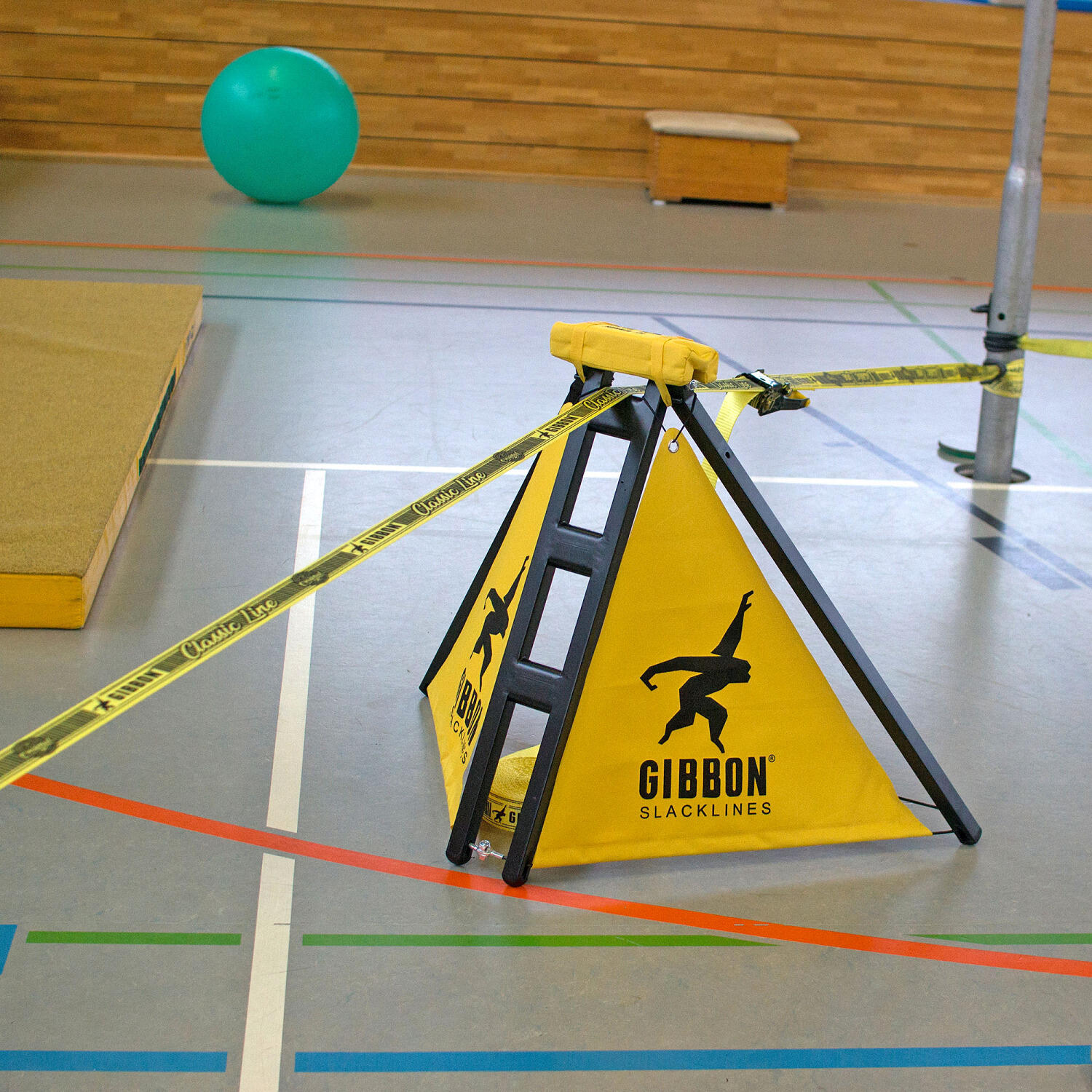 Slackline Set Indoor Slackline Unisex GIBBON | Decathlon