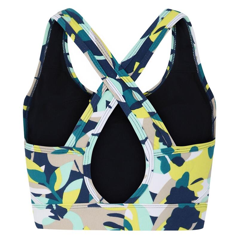Brassière De Sport SWIFT Femme (Denim Sombre) DARE 2B | Decathlon