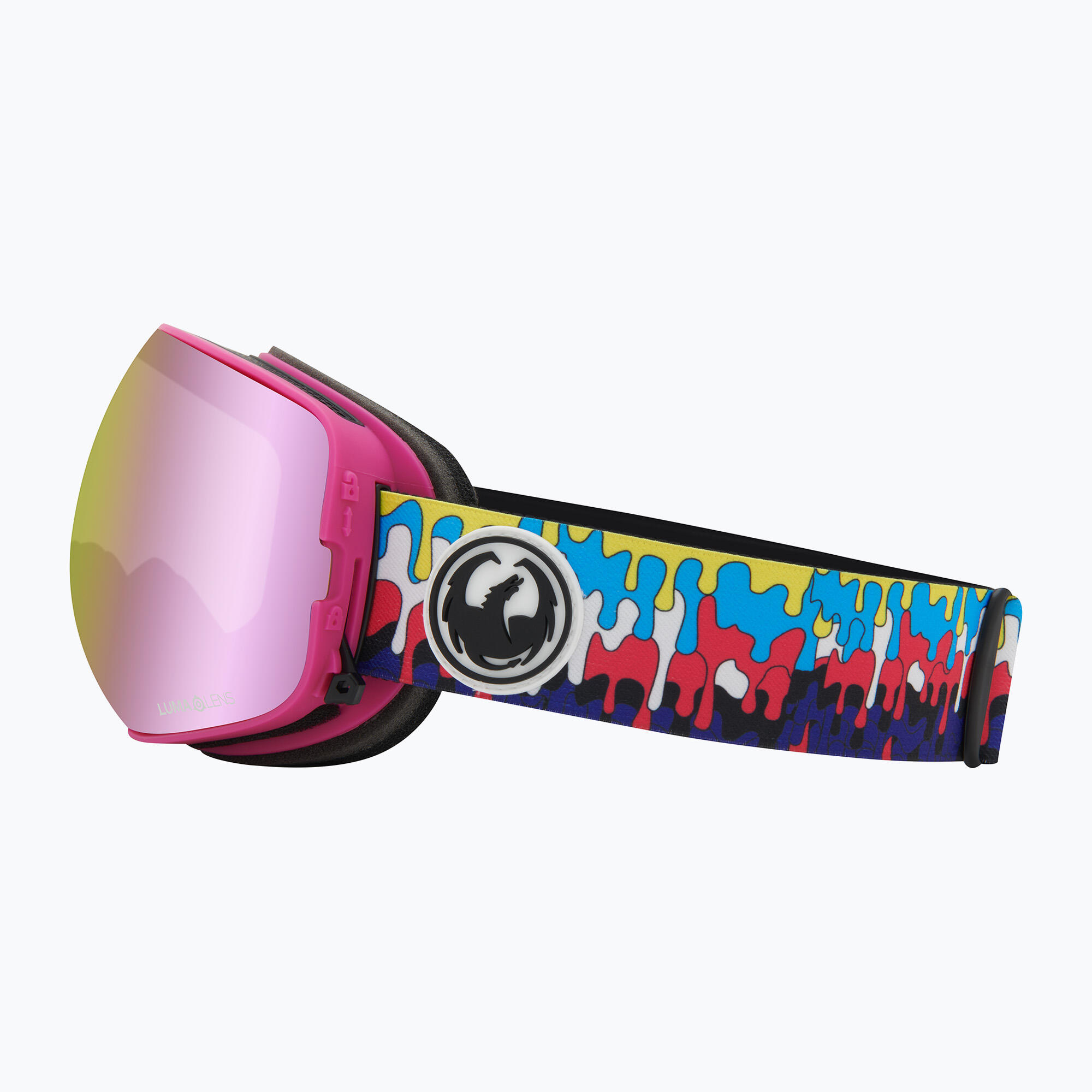 X2s Unisex Snow Goggles - Drip/LL Pink Ion & LL Dark Smoke DRAGON ...