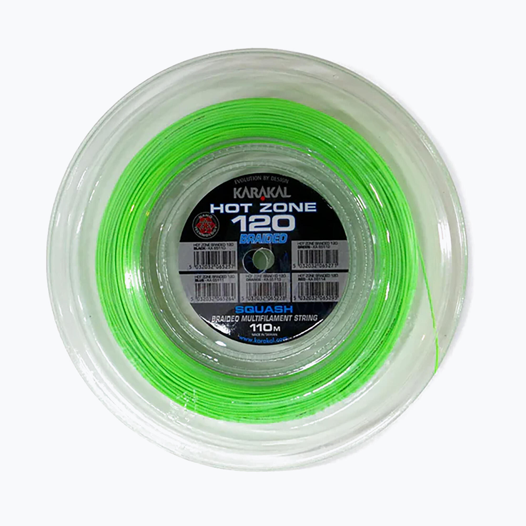 Karakal HotZone Braided 11 - Premium Squash Racket String 220m Coil ...