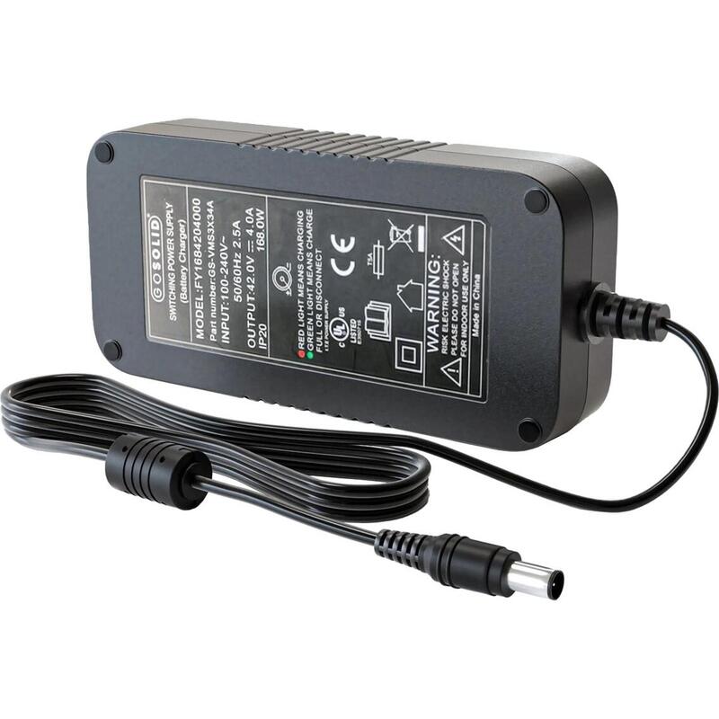 GO SOLID! VanMoof S2 & X2 42V 4A E-bike Oplader | GOSOLID | Decathlon.nl